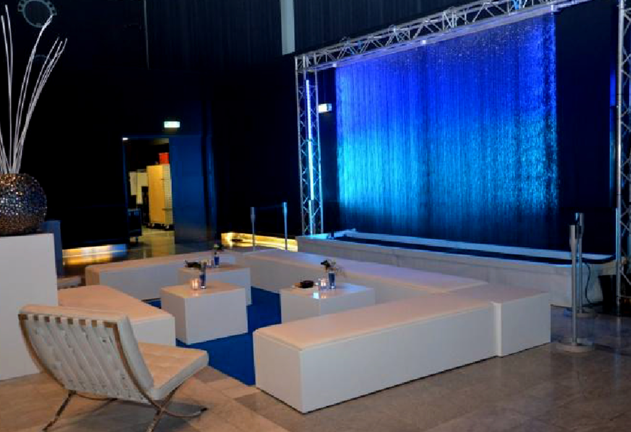 Watergordijn huren? Ook met video- of laserprojectie mogelijk!